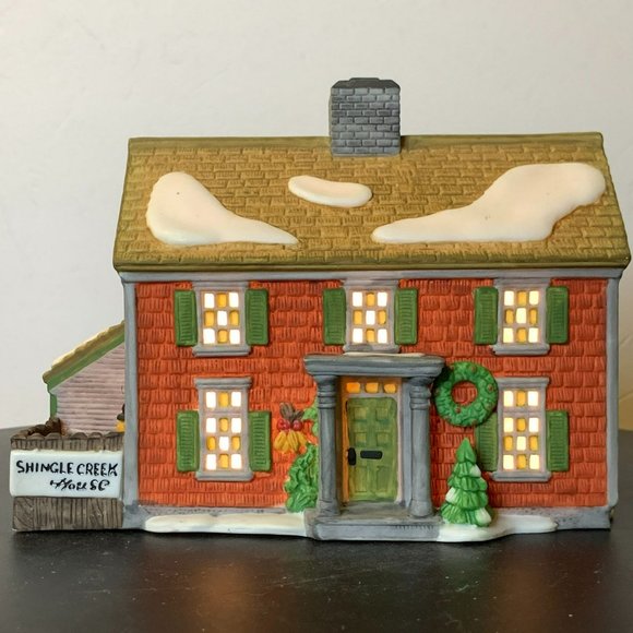 Department 56 | Holiday | Dept 56 Shingle Creek House New England Village Lighted Building 99 ...